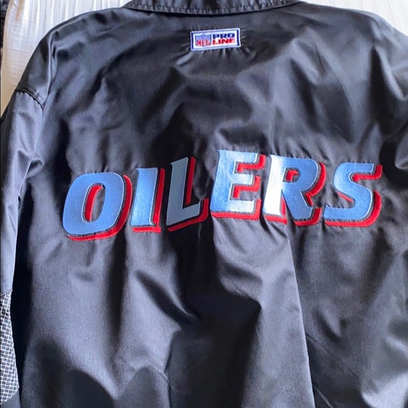 NFL | Jackets & Coats | Vintage Tennessee Oilers Bomber Jacket | Poshmark